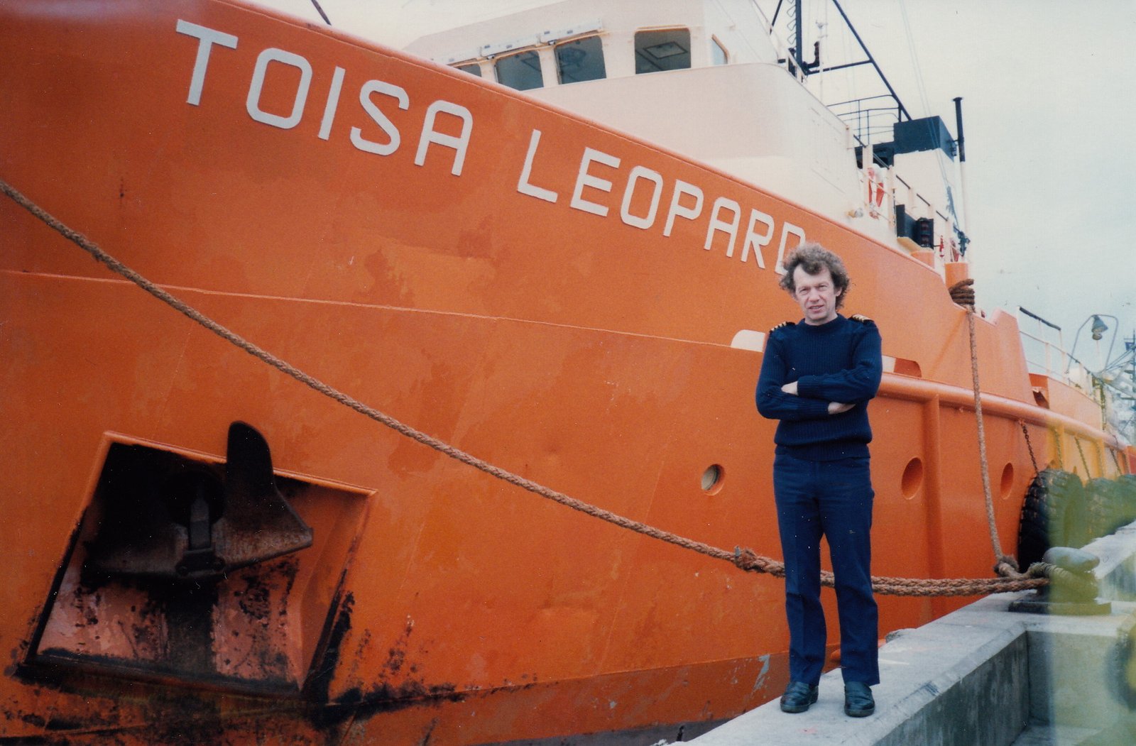 MV Toisa Leopard - Captain Bruce Walls